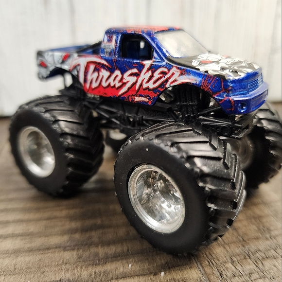 Hot Wheels | Toys | Hot Wheels Monster Jam 64 Scale Thrasher Monster ...